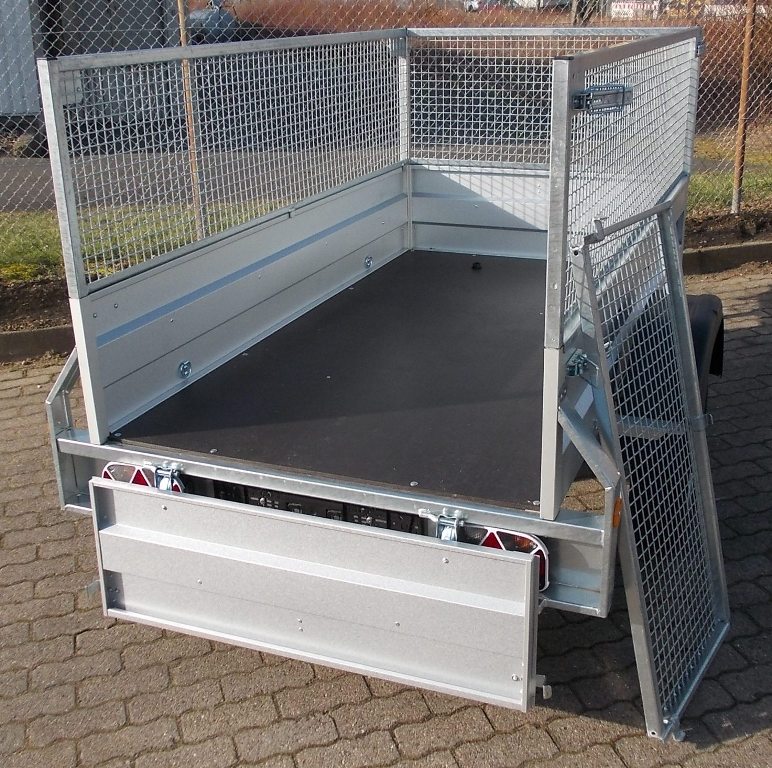 Pongratz LPA 206 U mit Gitteraufsatz / PKW Anhänger von Kröger Fahrzeugbau - Anhänger günstig kaufen