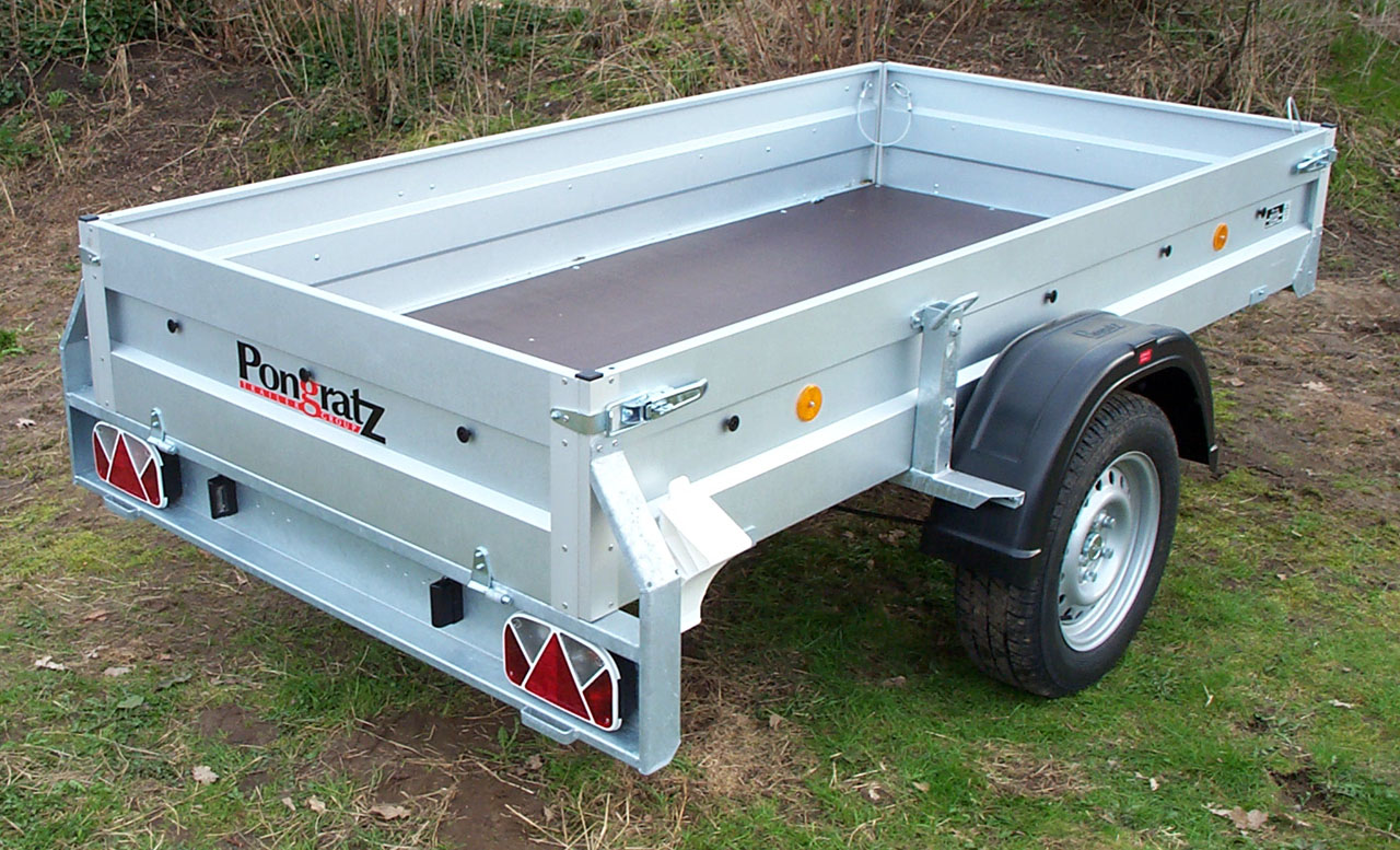 Pongratz LPA 250/12-G-STK / PKW Anhänger von Kröger Fahrzeugbau - Anhänger günstig kaufen